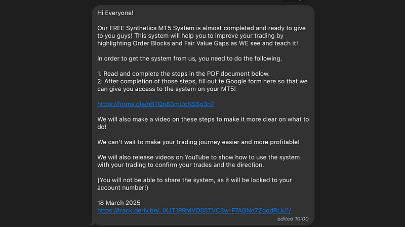 Synthetic System Indicator Traders Review